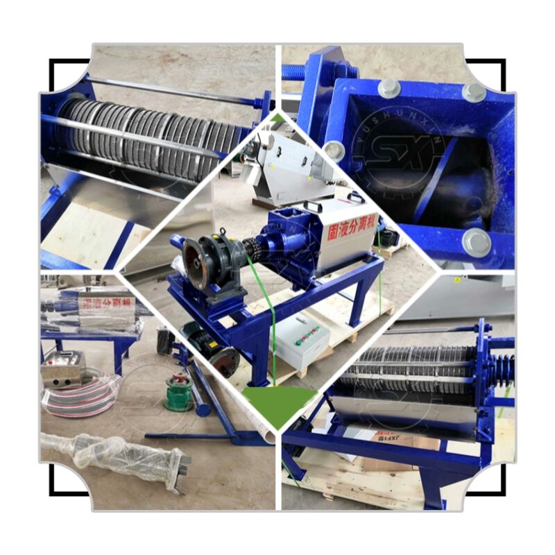 Small Screw Press Dewatering Equipment | 2 Types for Manure Disposal